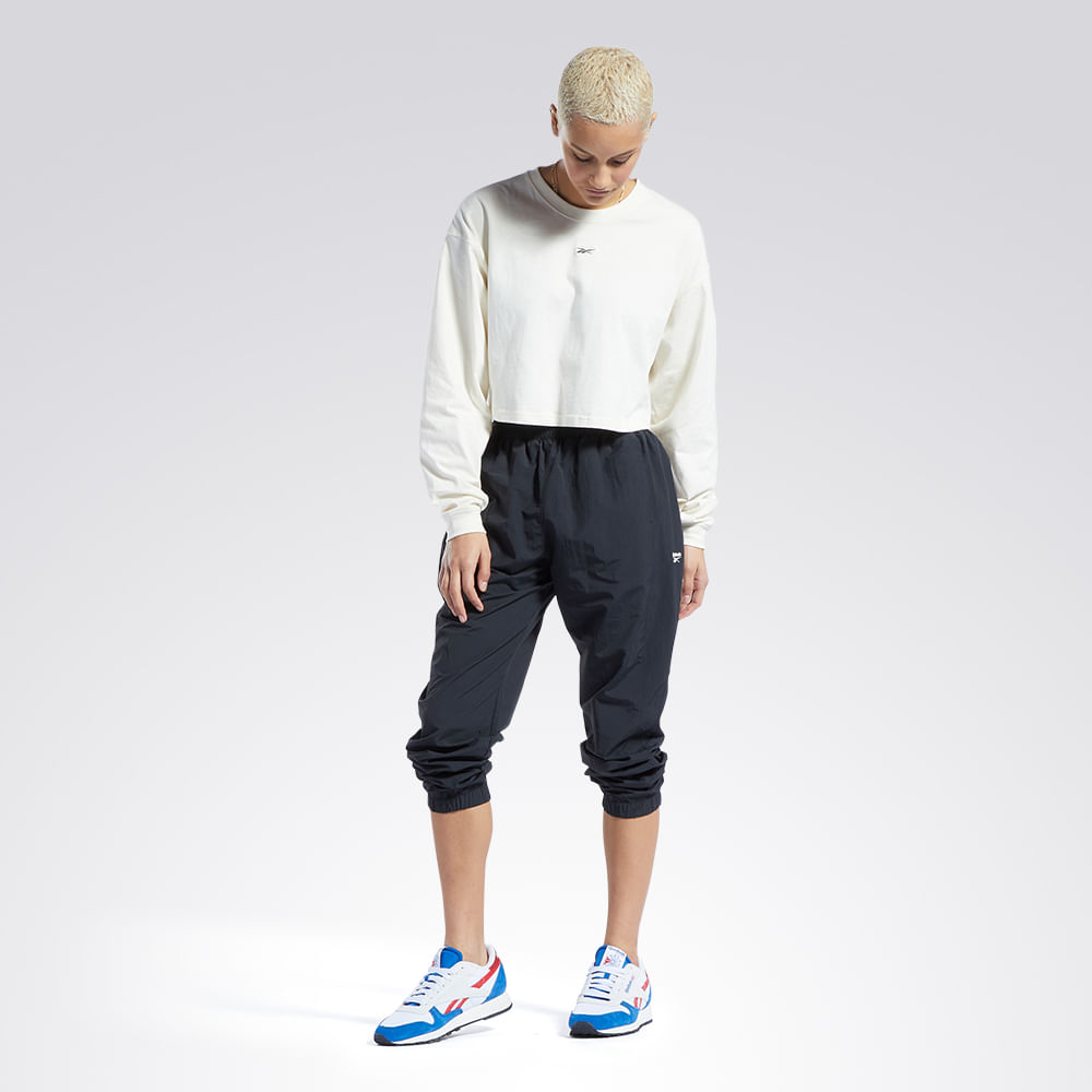 Calça Reebok Classics Franchise Track Feminina